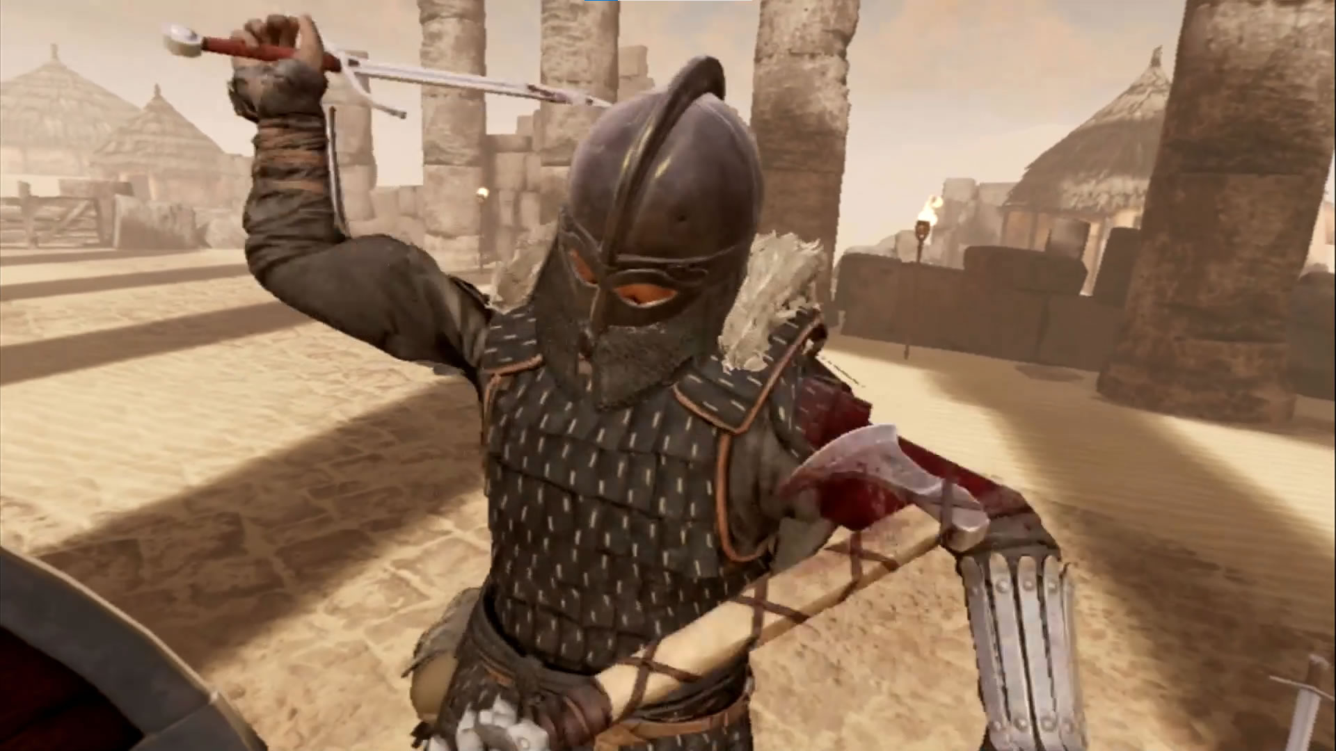 Swordsman PSVR | Armor physics update gameplay (1080p60) - PSVR ZEST